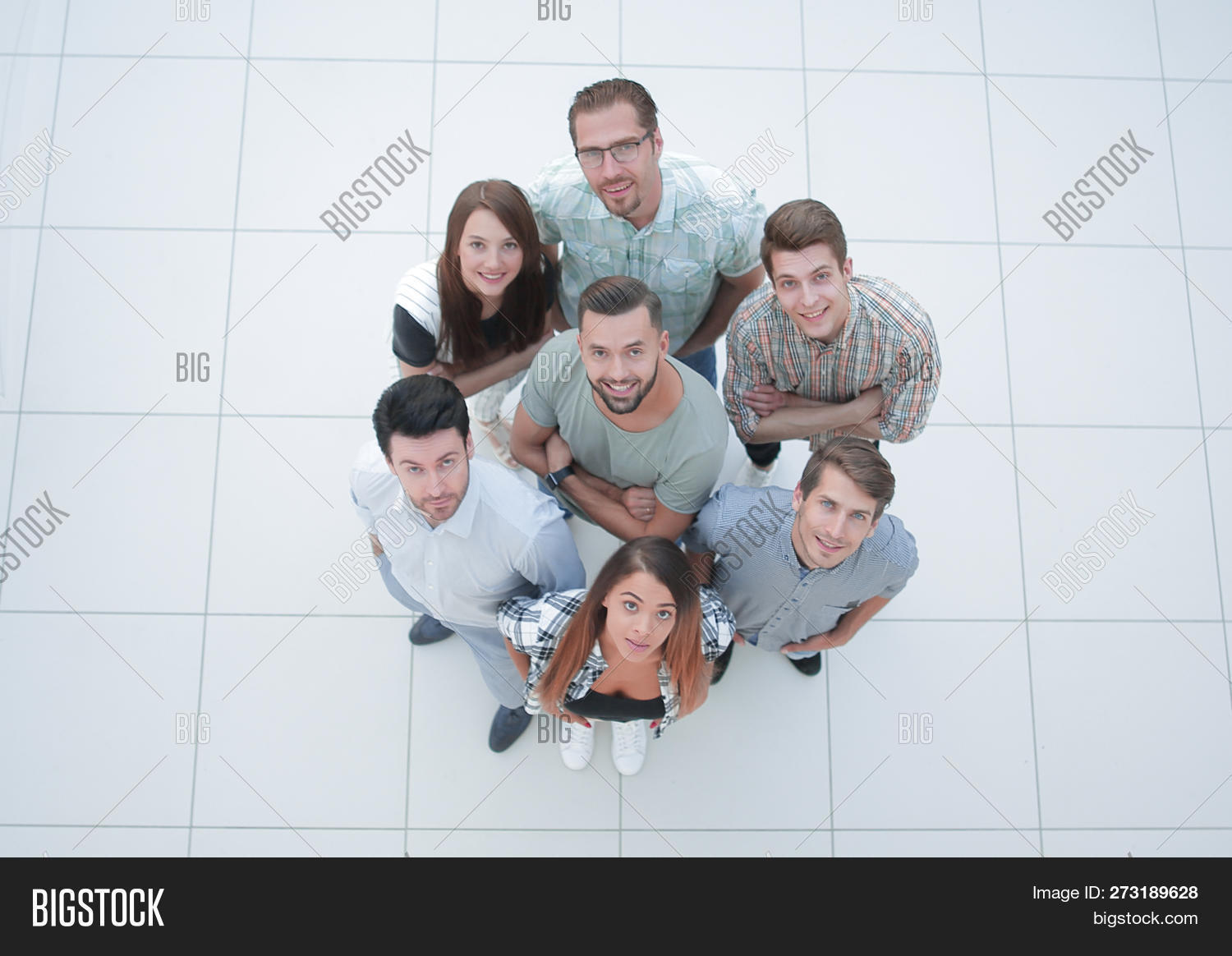Top View.group Group Image & Photo (Free Trial) | Bigstock