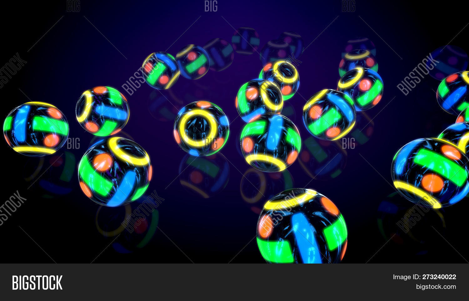 Rolling Colorful Balls Image & Photo (Free Trial) | Bigstock