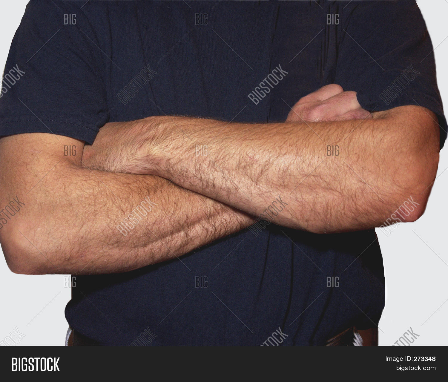 Mans Arms Folded Image & Photo (Free Trial) | Bigstock