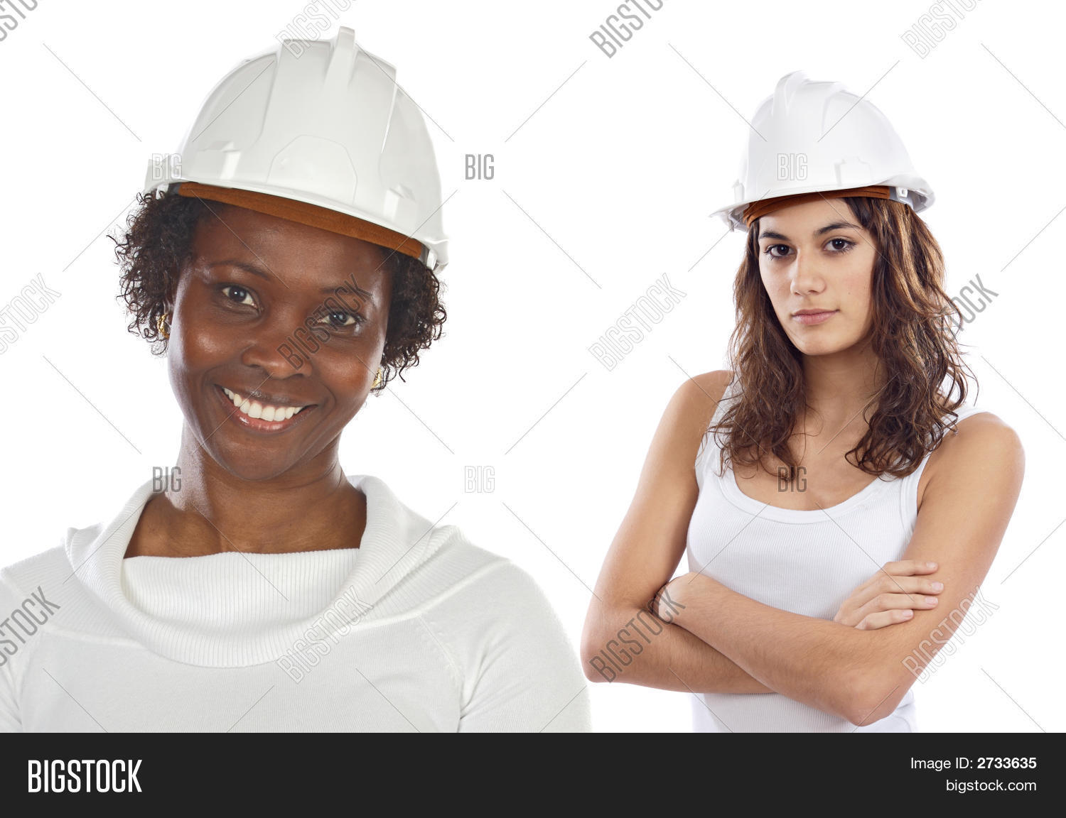 Couple Women Engineers Image & Photo (Free Trial) | Bigstock