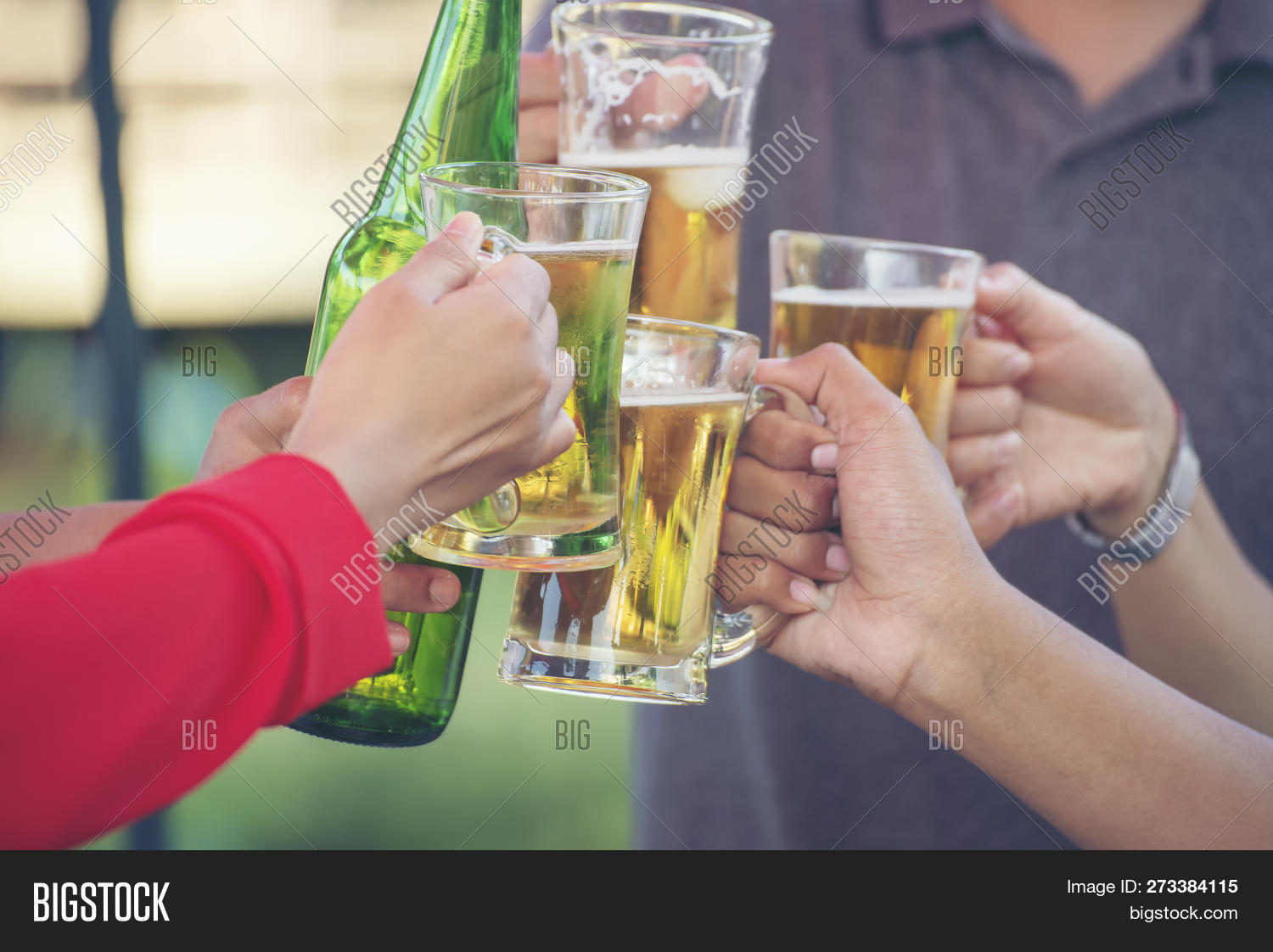 Young People Toasting Image & Photo (Free Trial) | Bigstock