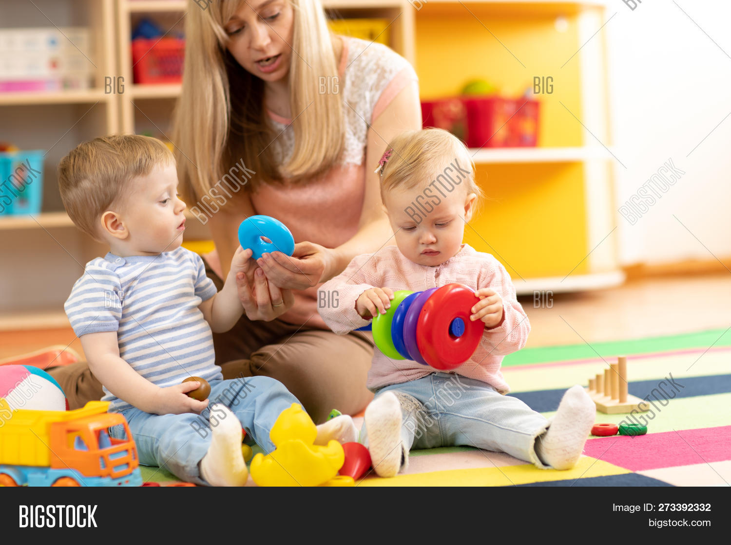Babysitter Children Image & Photo (Free Trial) | Bigstock