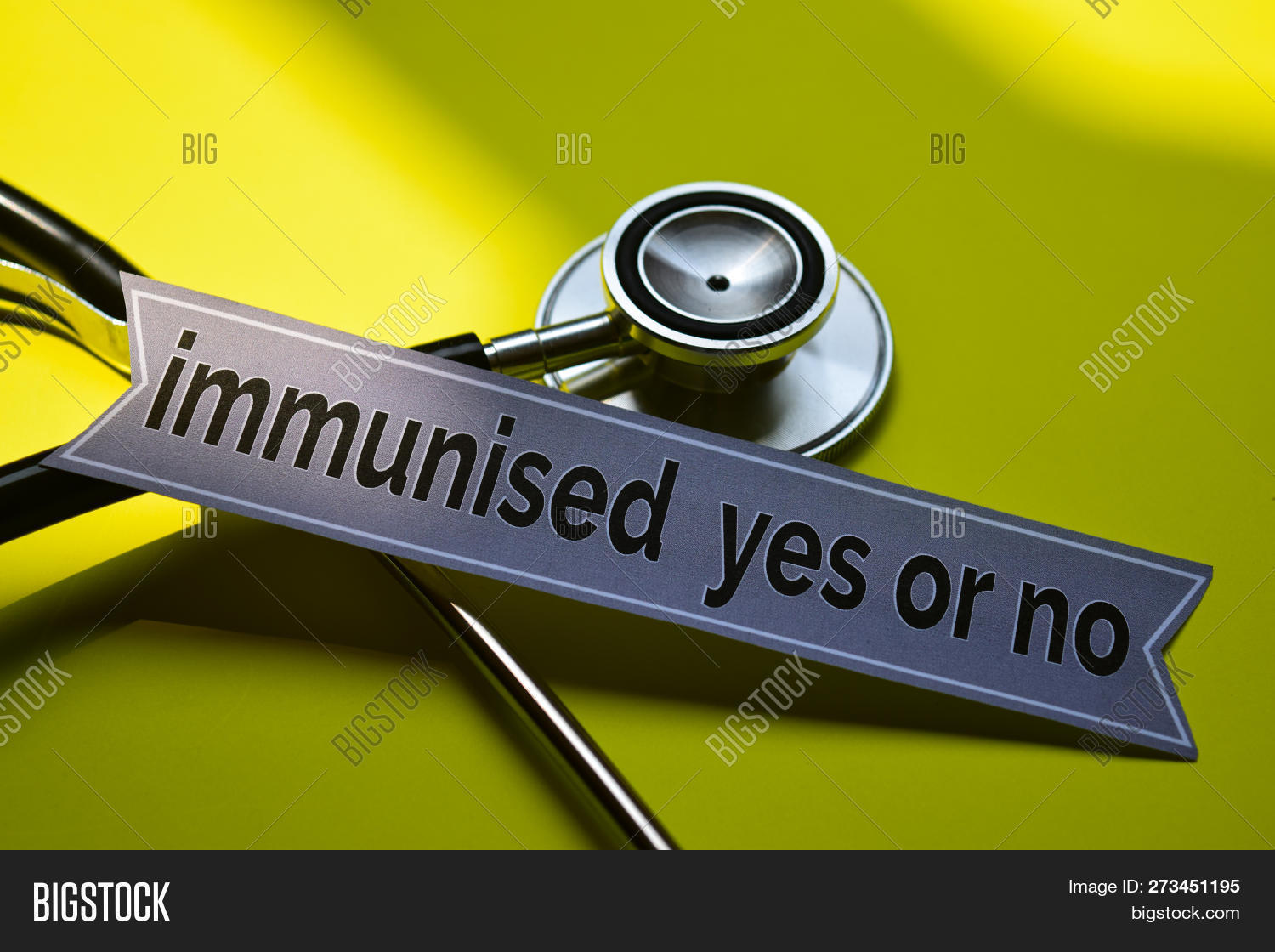 Immunised Yes No Image & Photo (Free Trial) | Bigstock