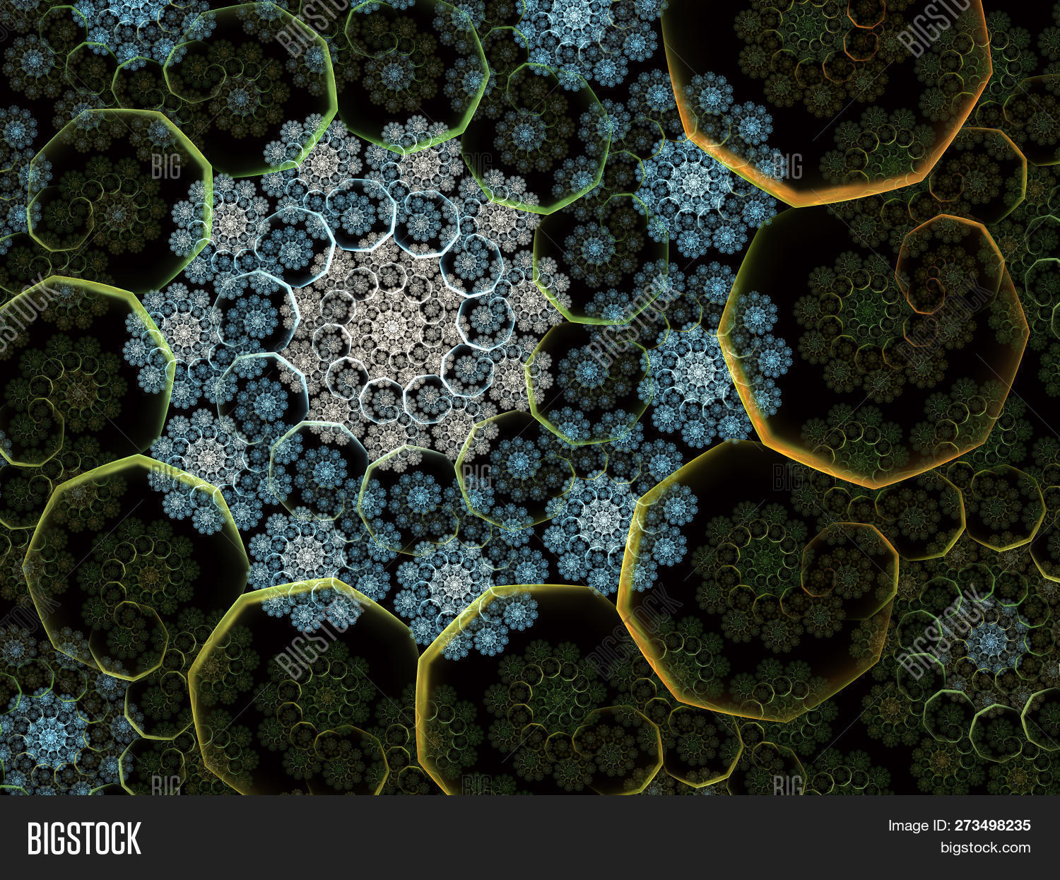 Colorful Snow Fractal Image & Photo (Free Trial) | Bigstock