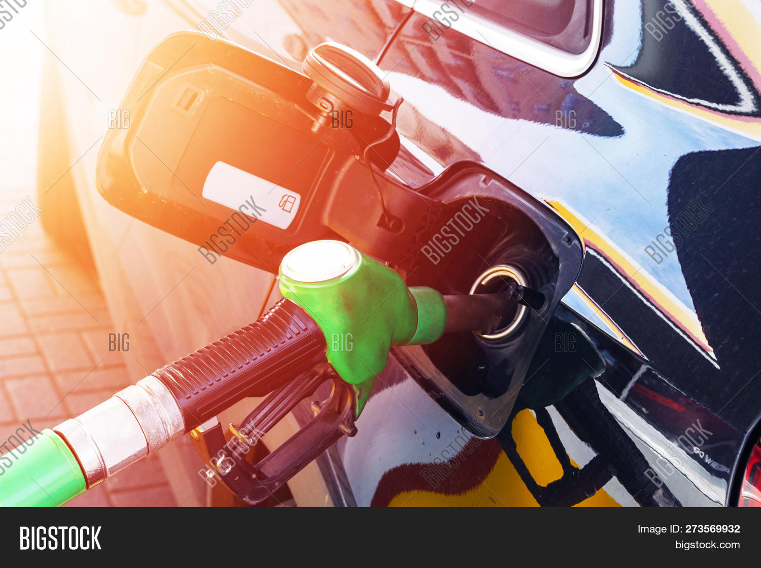 Refueling Car Gas Image & Photo (Free Trial) | Bigstock