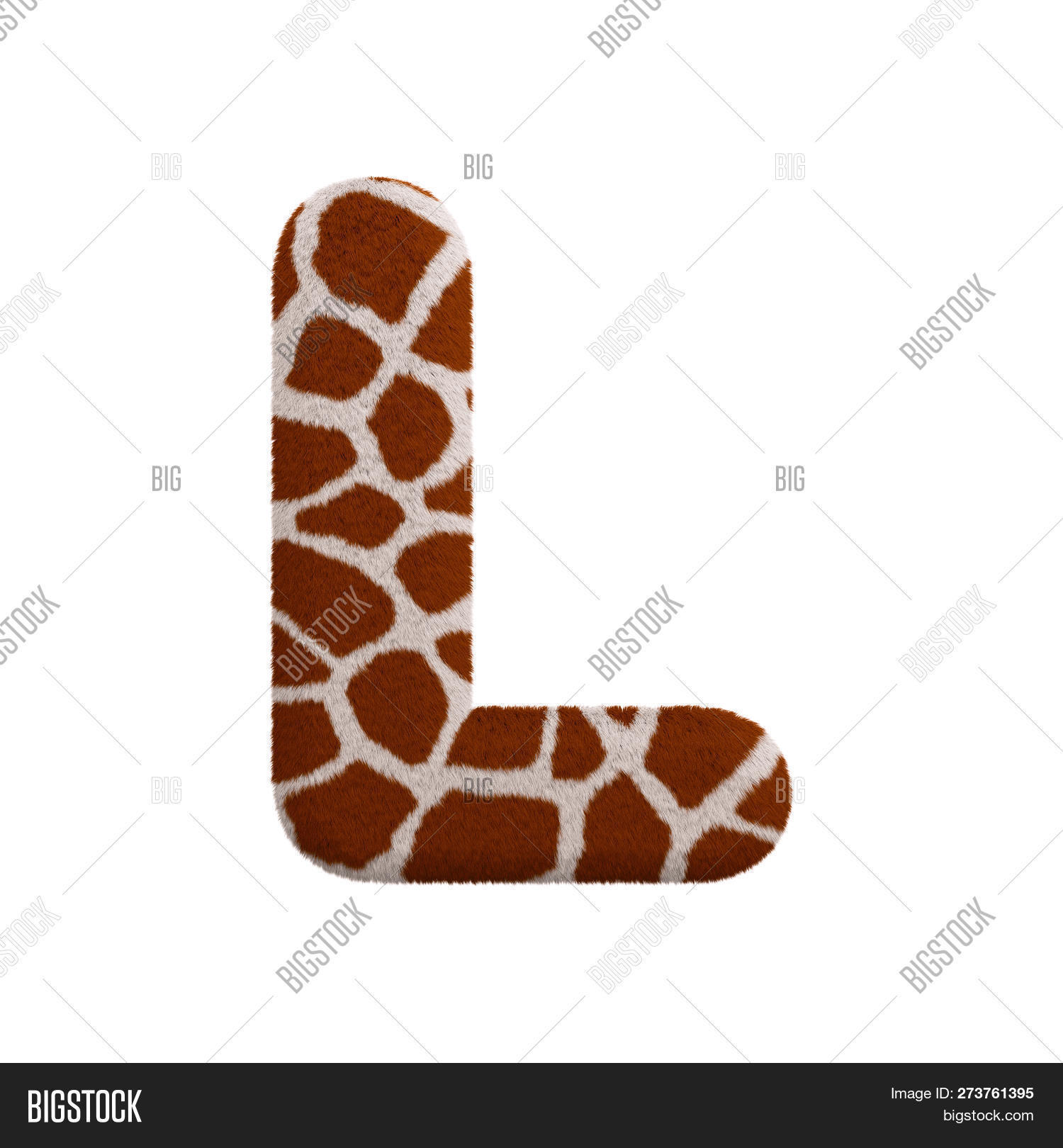 Giraffe Letter L - Image & Photo (Free Trial) | Bigstock