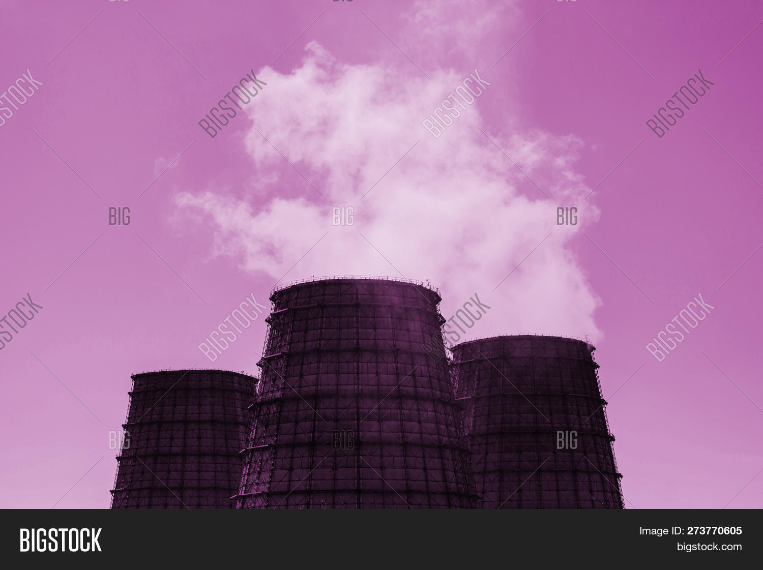 Three Big Tower Chpp Image & Photo (Free Trial) | Bigstock