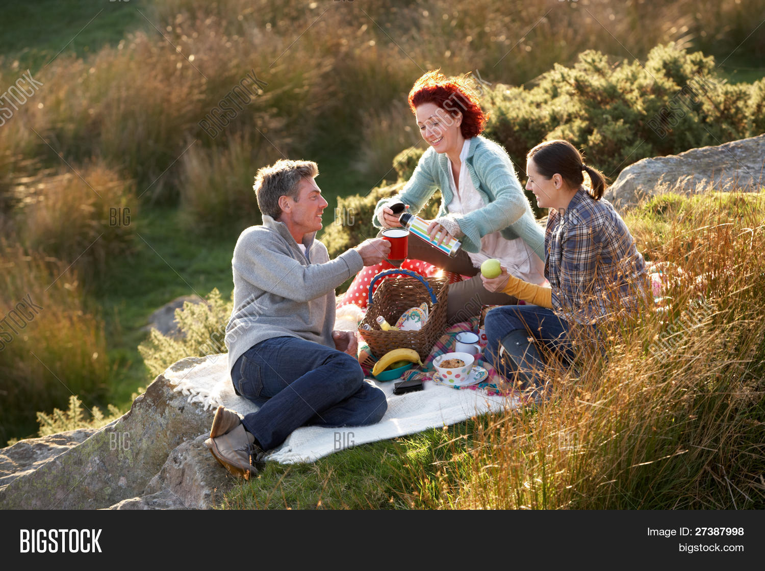 Friends On Country Image & Photo (Free Trial) | Bigstock