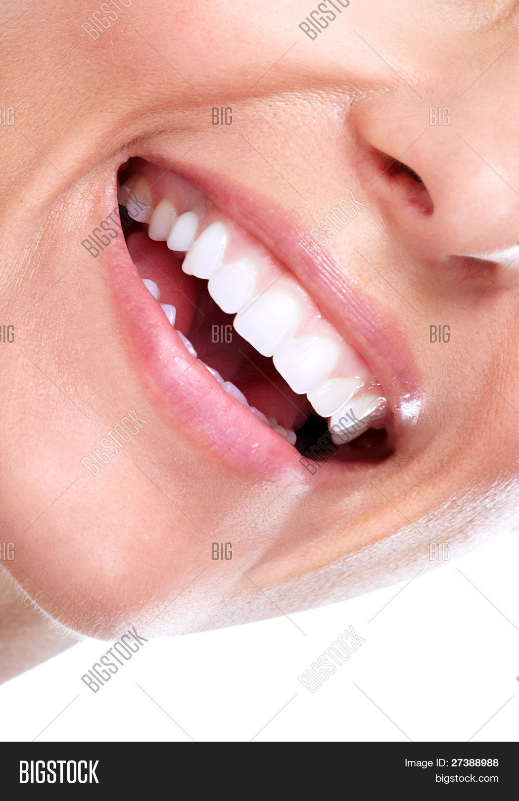 Smiling Woman Mouth Image & Photo (Free Trial) | Bigstock
