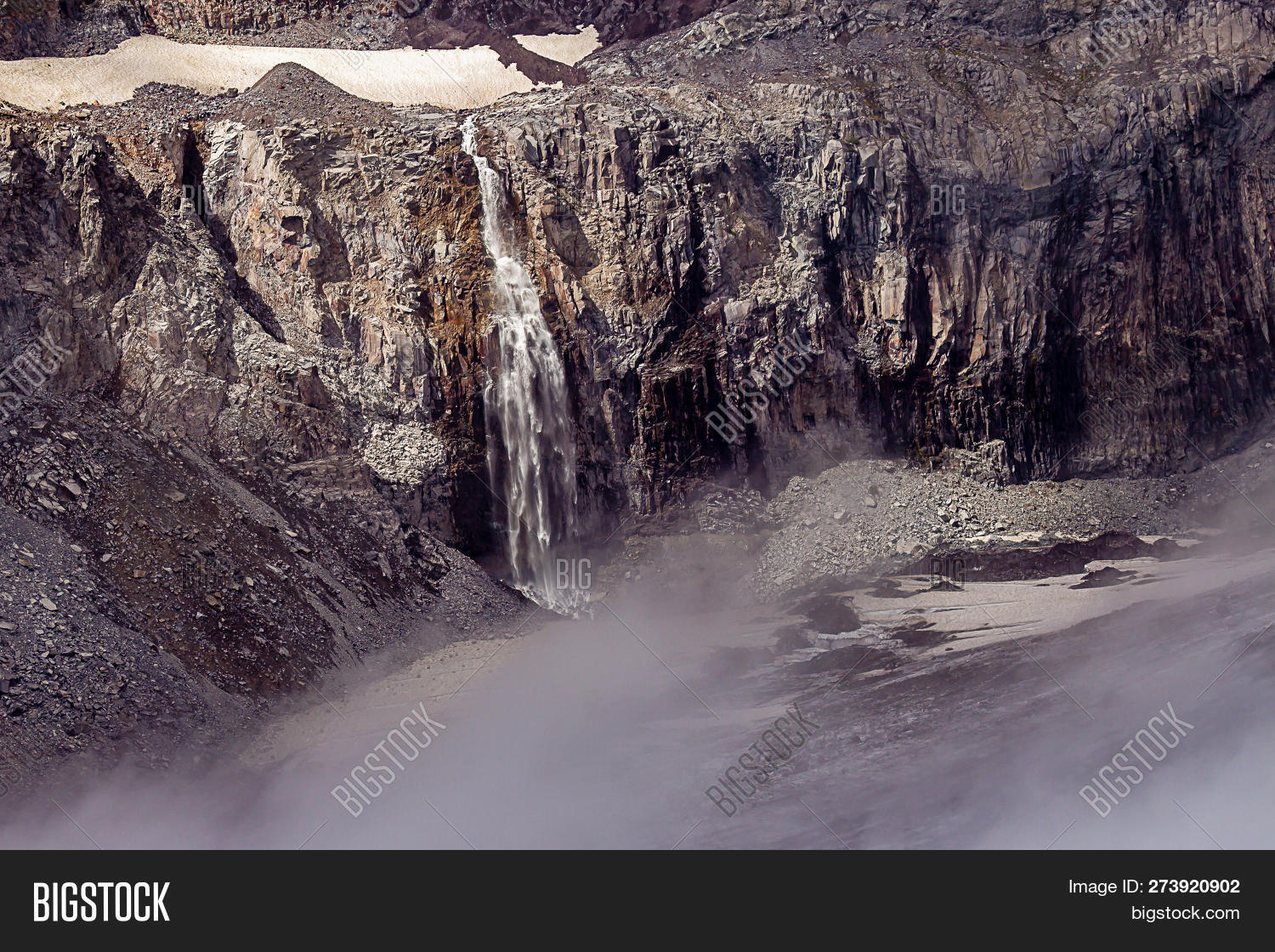 Waterfall Distance Image & Photo (Free Trial) | Bigstock