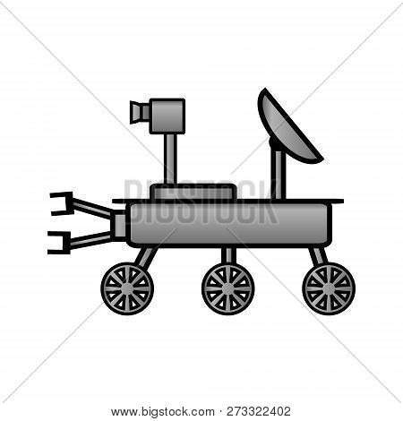Space Rover Icon On Vector & Photo (Free Trial) | Bigstock