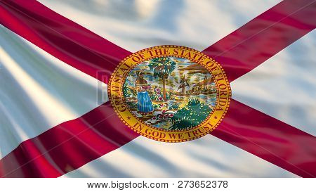 Florida Flag. Waving Image & Photo (Free Trial) | Bigstock