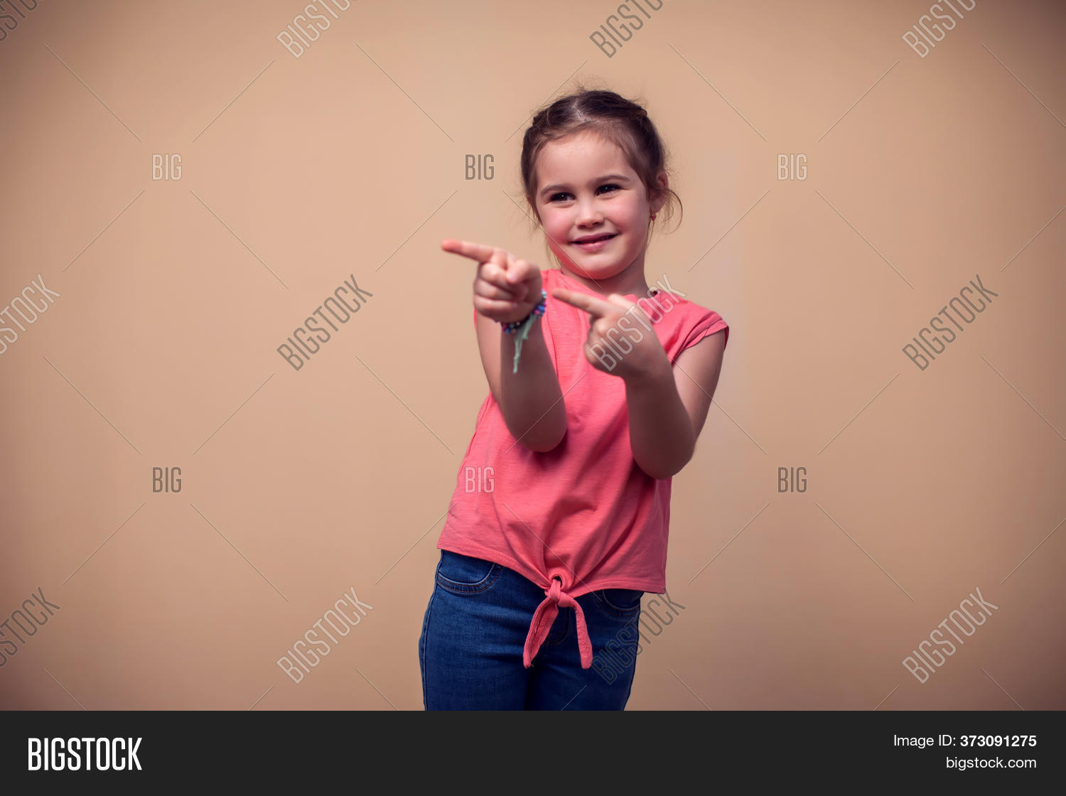 Kid Pointing Finger Image & Photo (Free Trial) | Bigstock