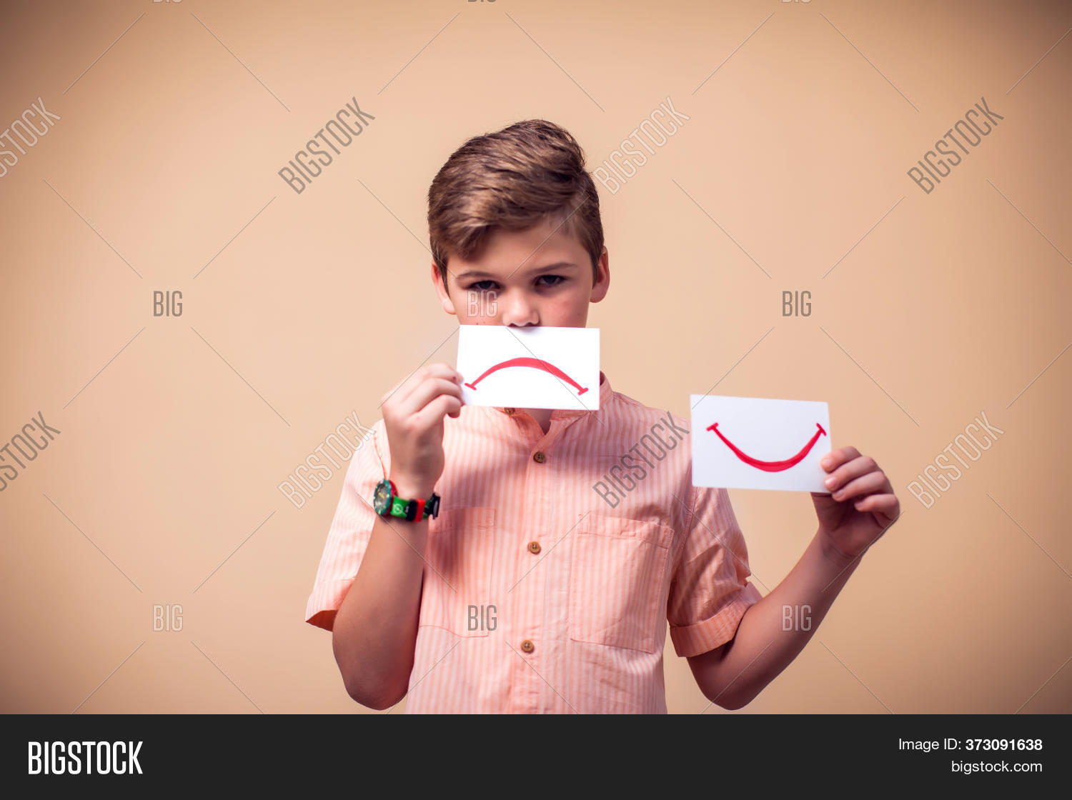 Boy Positive Negative Image & Photo (Free Trial) | Bigstock