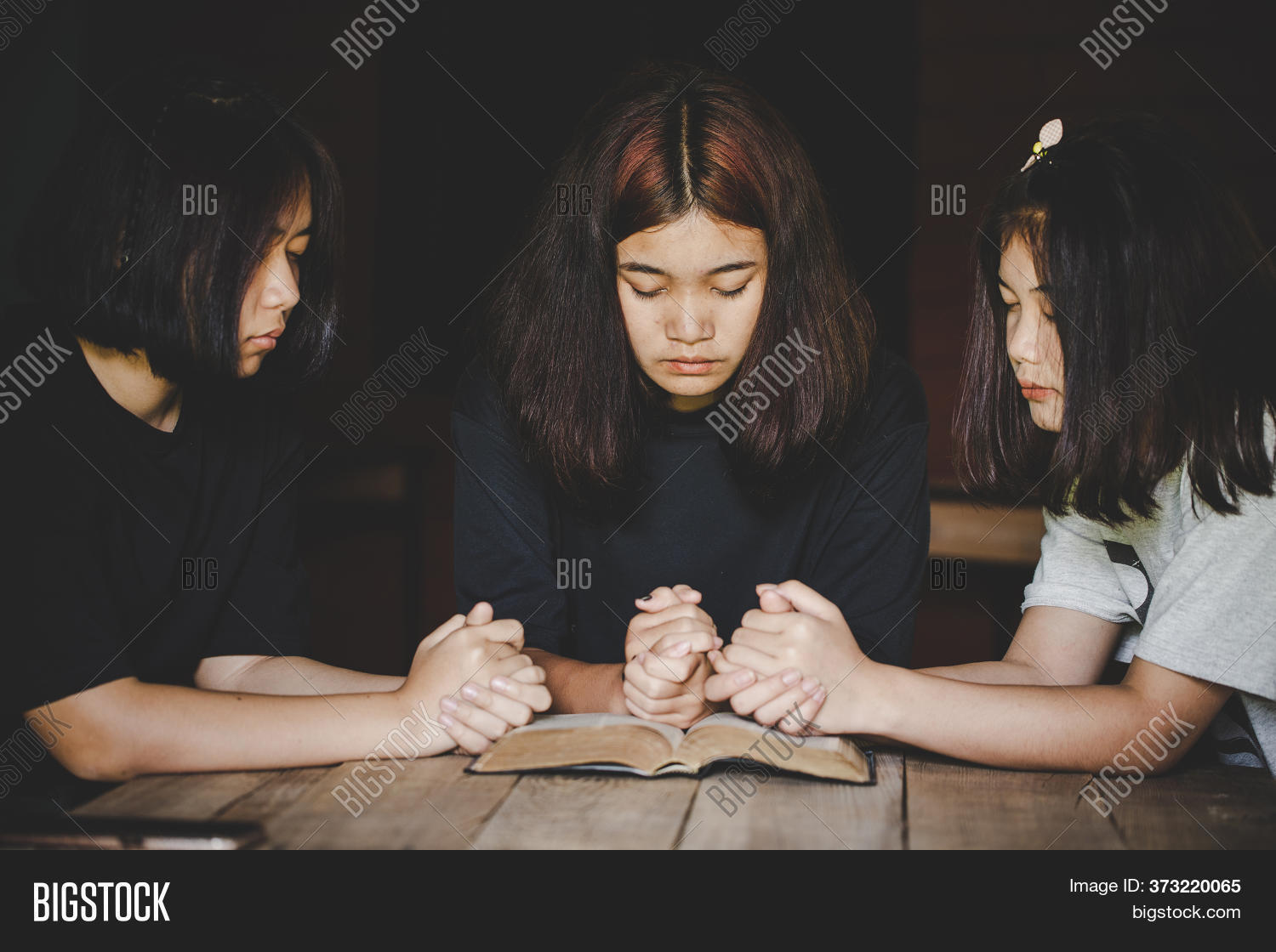 Group People Praying Image & Photo (Free Trial) | Bigstock