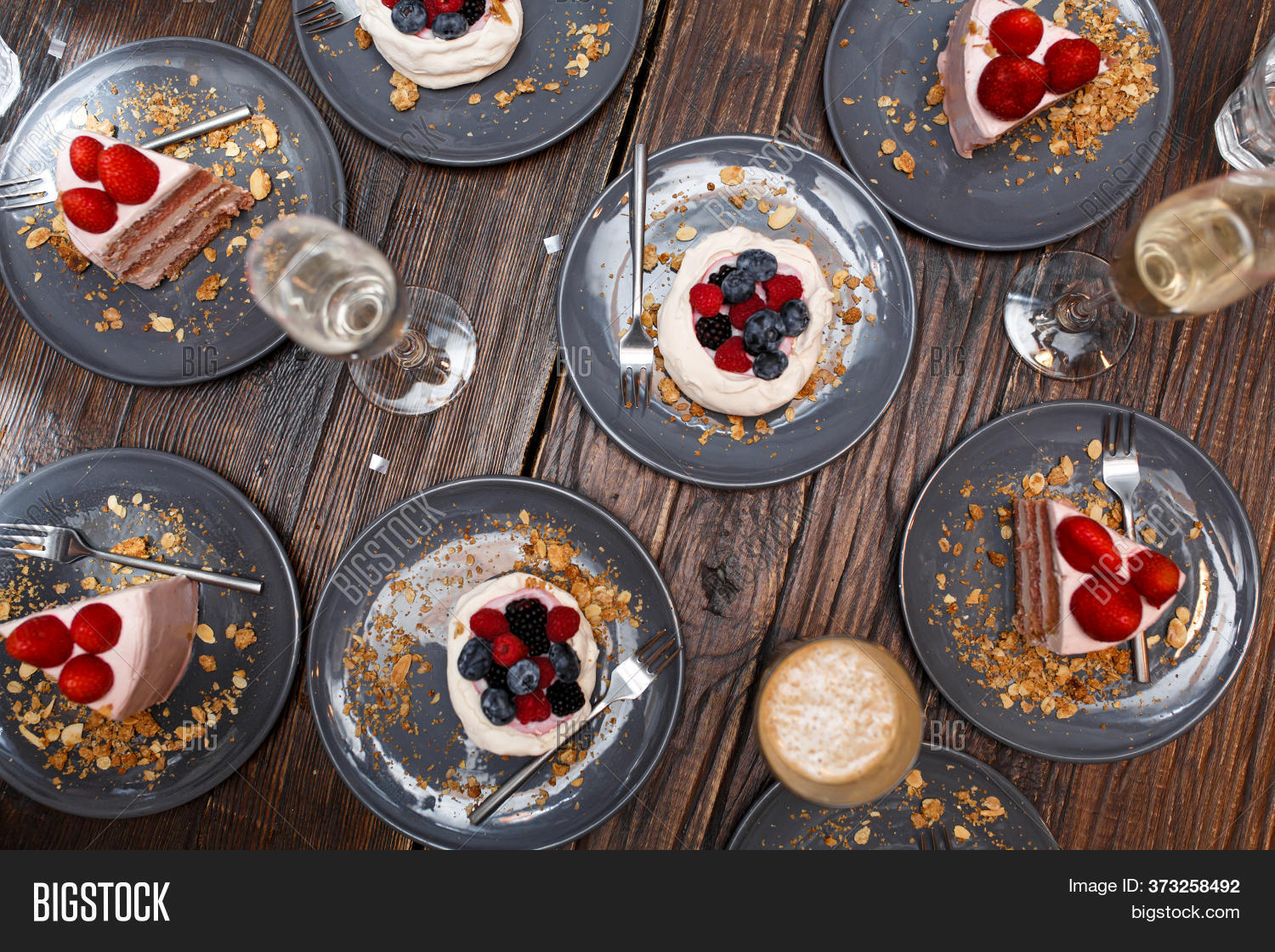 Top View, Sweet Cakes Image & Photo (Free Trial) | Bigstock