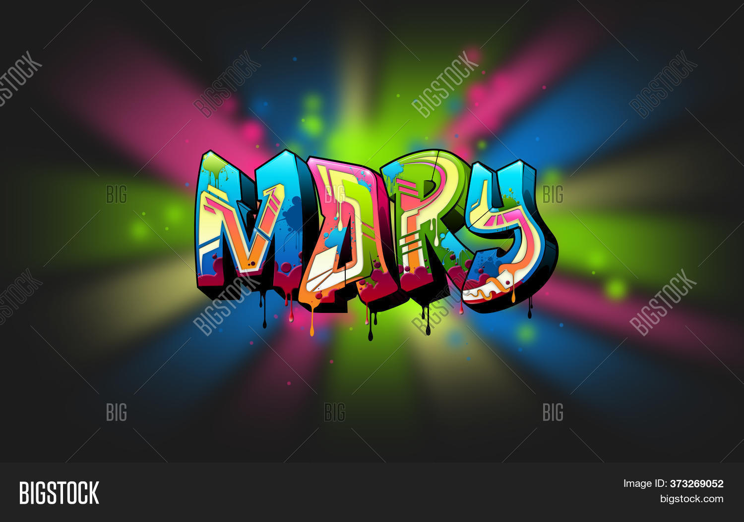 Mary. Cool Graffiti Image & Photo (Free Trial) | Bigstock