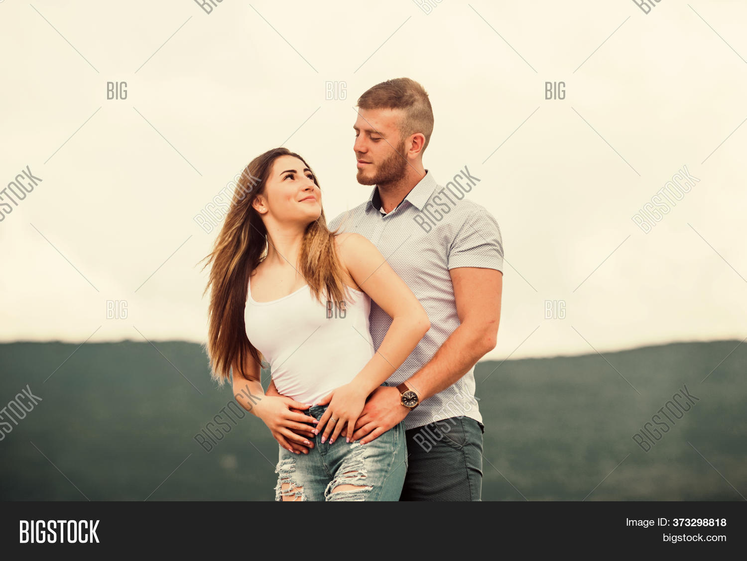 Man Woman Cuddle Image & Photo (Free Trial) | Bigstock