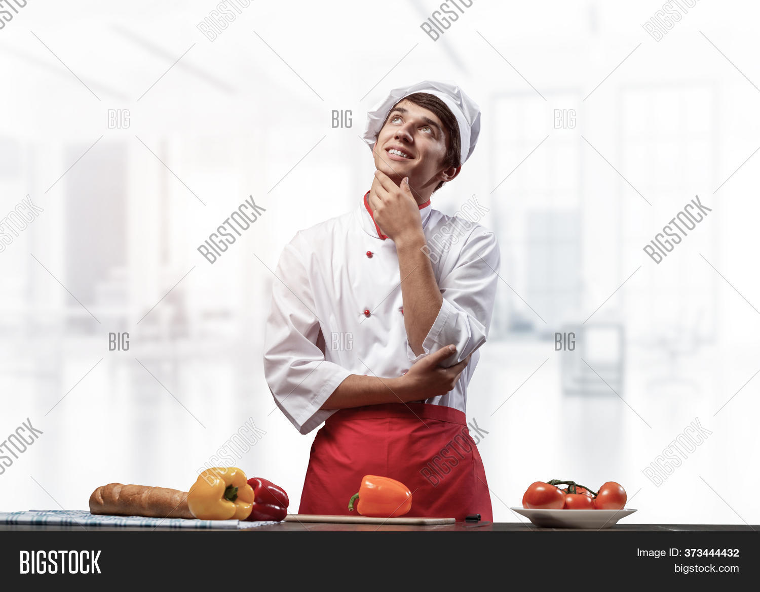 Young Male Chef Image & Photo (Free Trial) | Bigstock