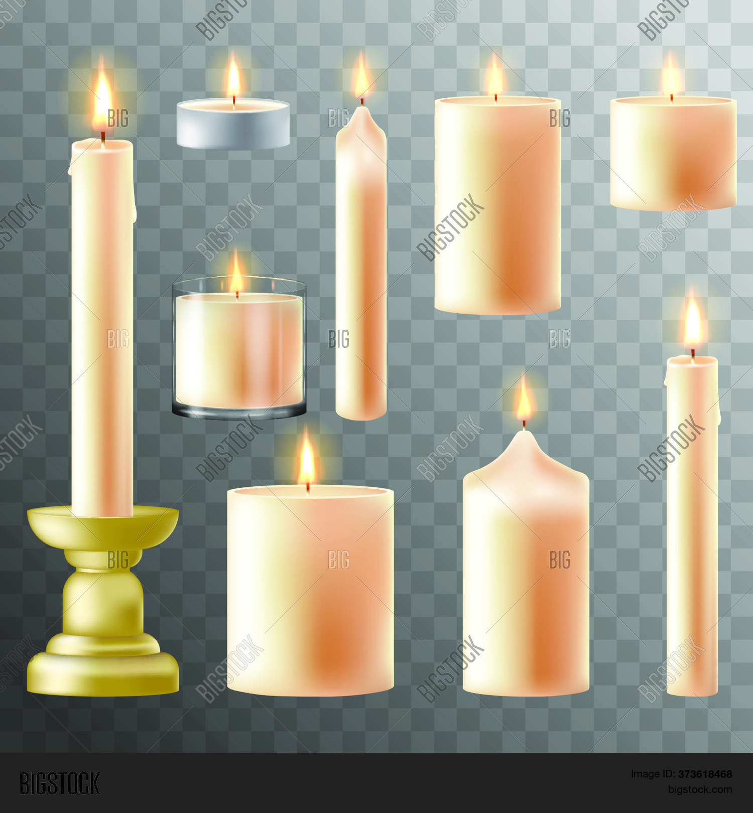 Set Realistic Vector Vector & Photo (Free Trial) | Bigstock