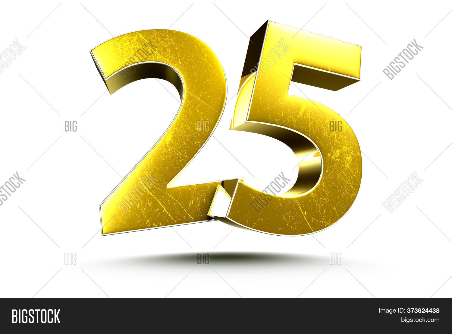 3d Illustration Golden Image & Photo (Free Trial) | Bigstock