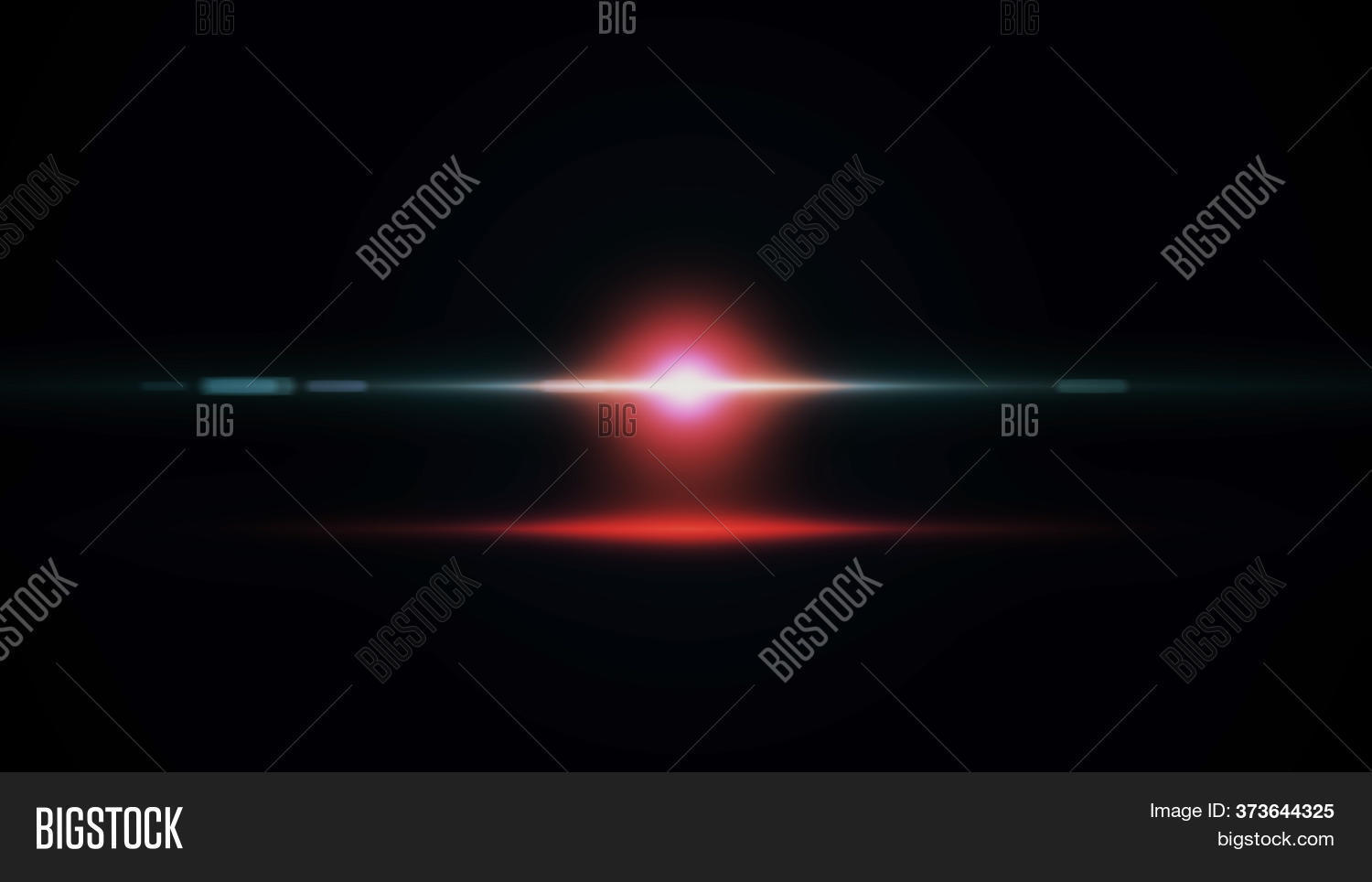 Anamorphic Lens Flare Image & Photo (Free Trial) | Bigstock