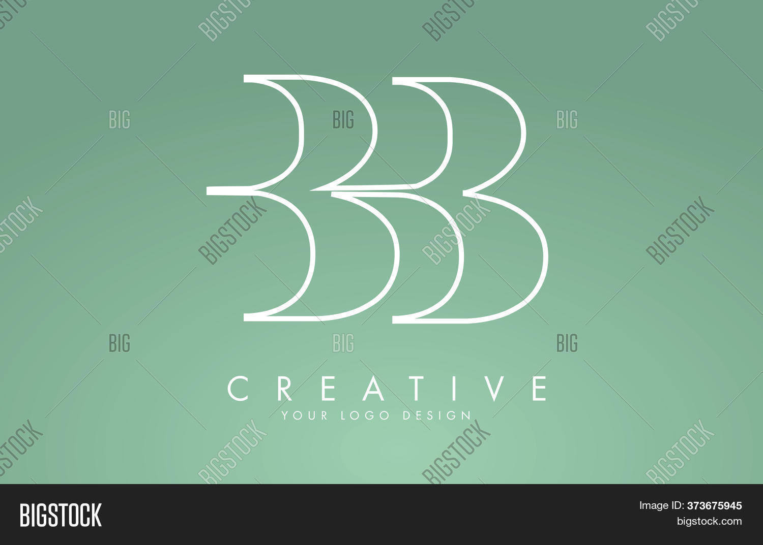 Outline Bb B Letters Vector & Photo (Free Trial) | Bigstock
