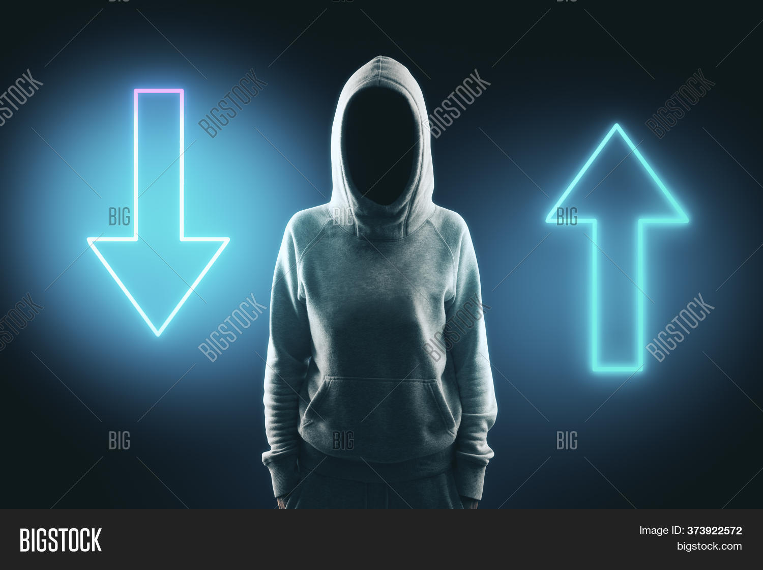 Hacker Two Neon Arrow Image & Photo (Free Trial) | Bigstock