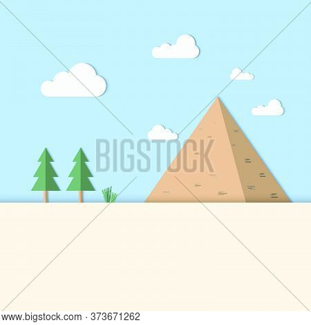 Giza Pyramid Complex Vector & Photo (Free Trial) | Bigstock