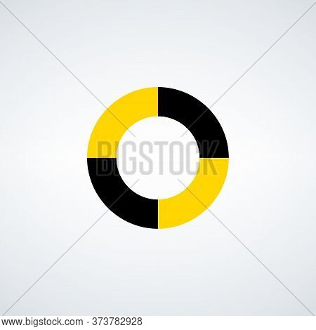 Circle Yellow Black Vector & Photo (Free Trial) | Bigstock