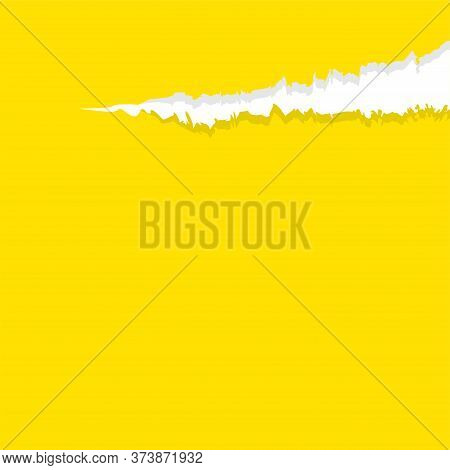 Paper Yellow Tear Vector & Photo (Free Trial) | Bigstock