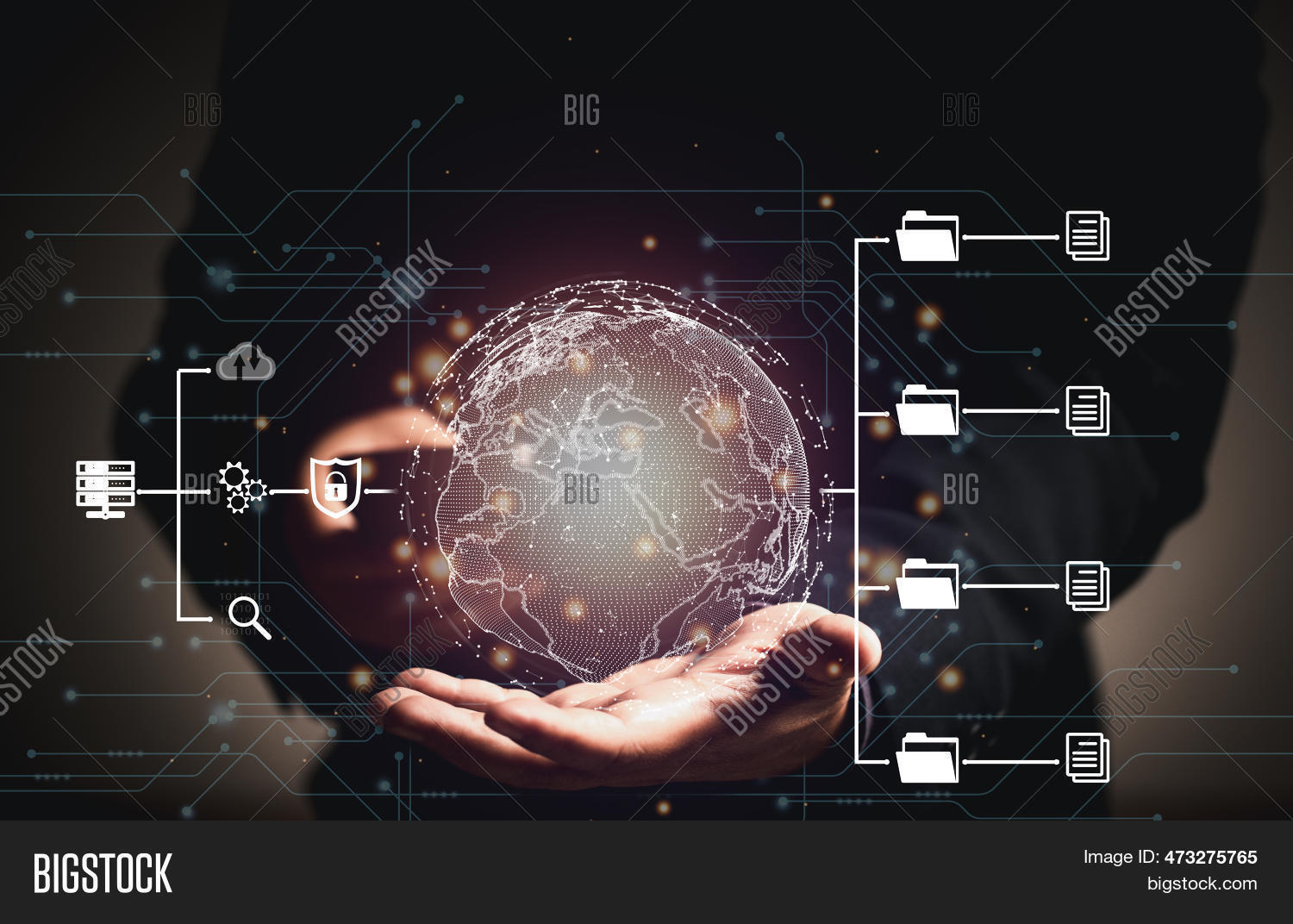 Big Data Storage. Image & Photo (Free Trial) | Bigstock