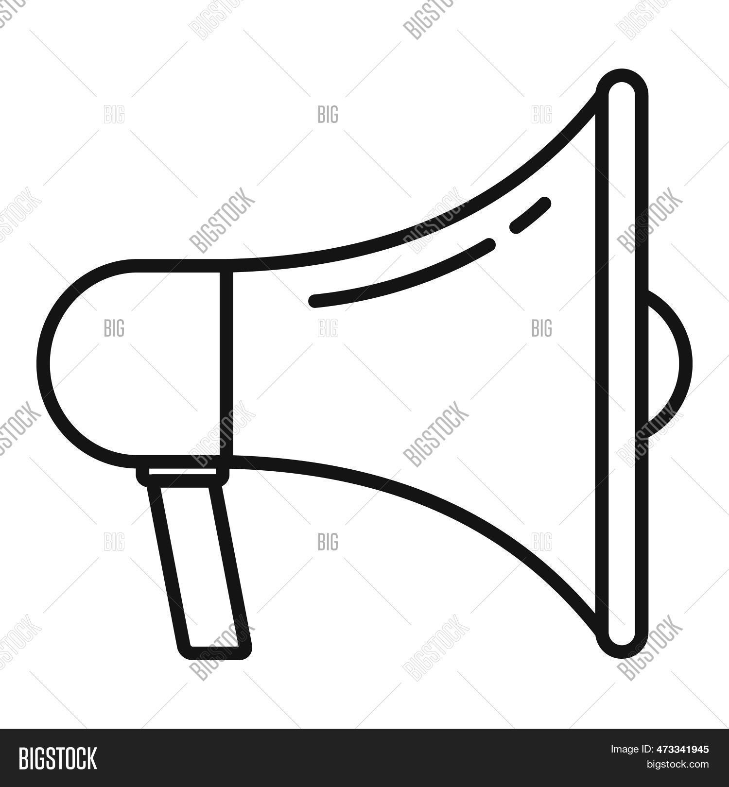 Coach Megaphone Icon. Image & Photo (Free Trial) | Bigstock