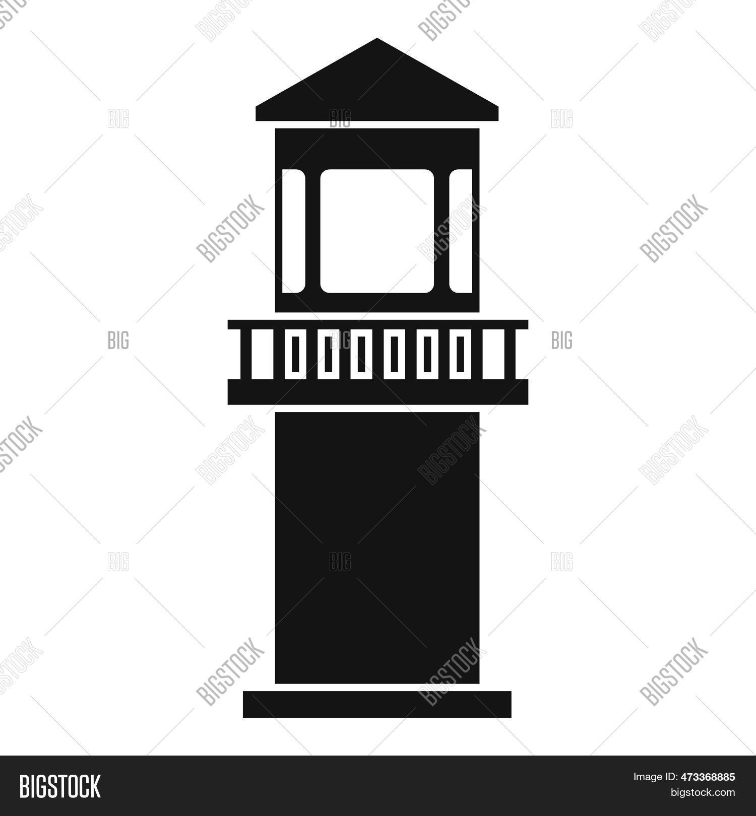 Prison Guard Tower Image & Photo (Free Trial) | Bigstock