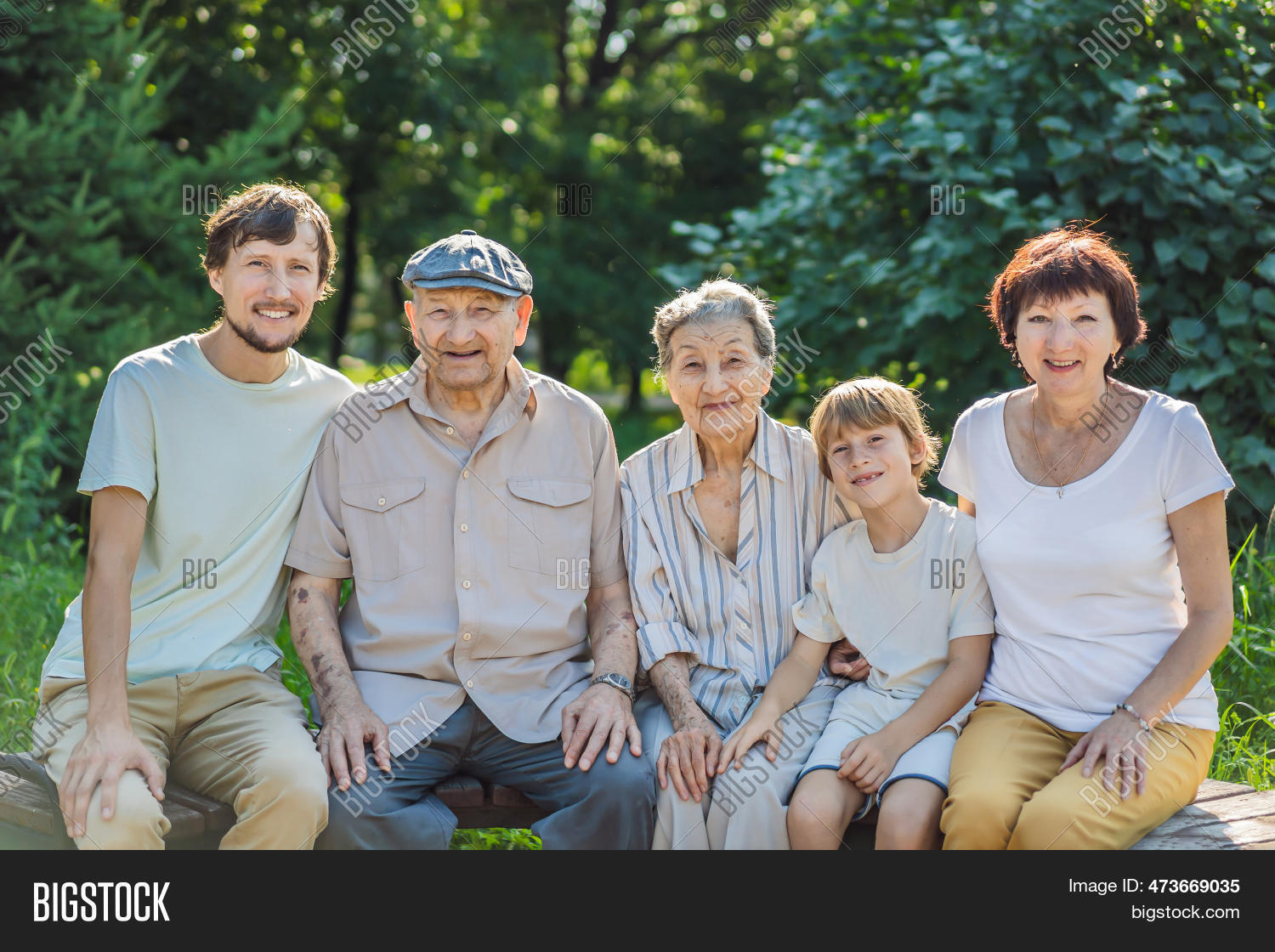 Four Generations Image & Photo (Free Trial) | Bigstock