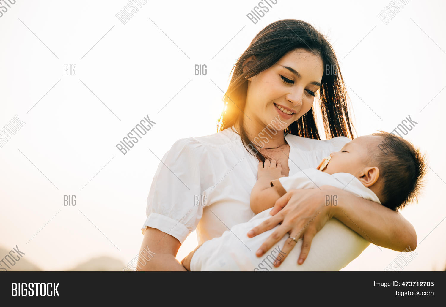 Portrait Contented Image & Photo (Free Trial) | Bigstock