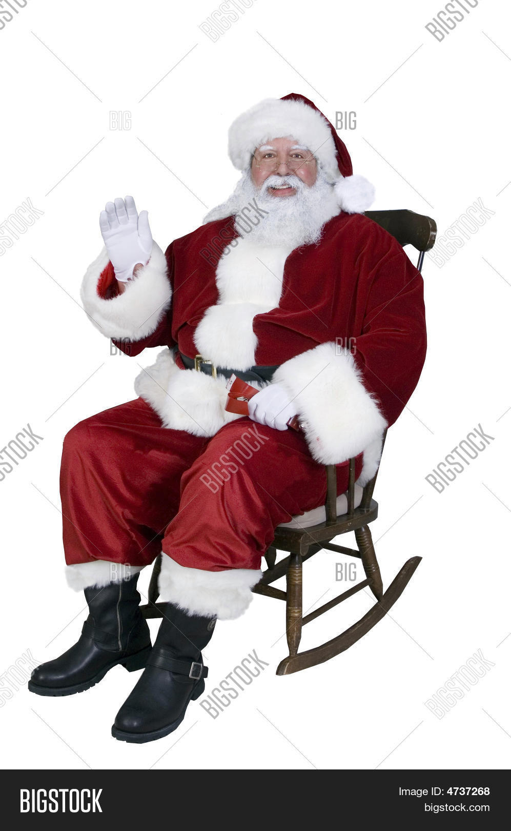 Santa Rocking Image & Photo (Free Trial) | Bigstock