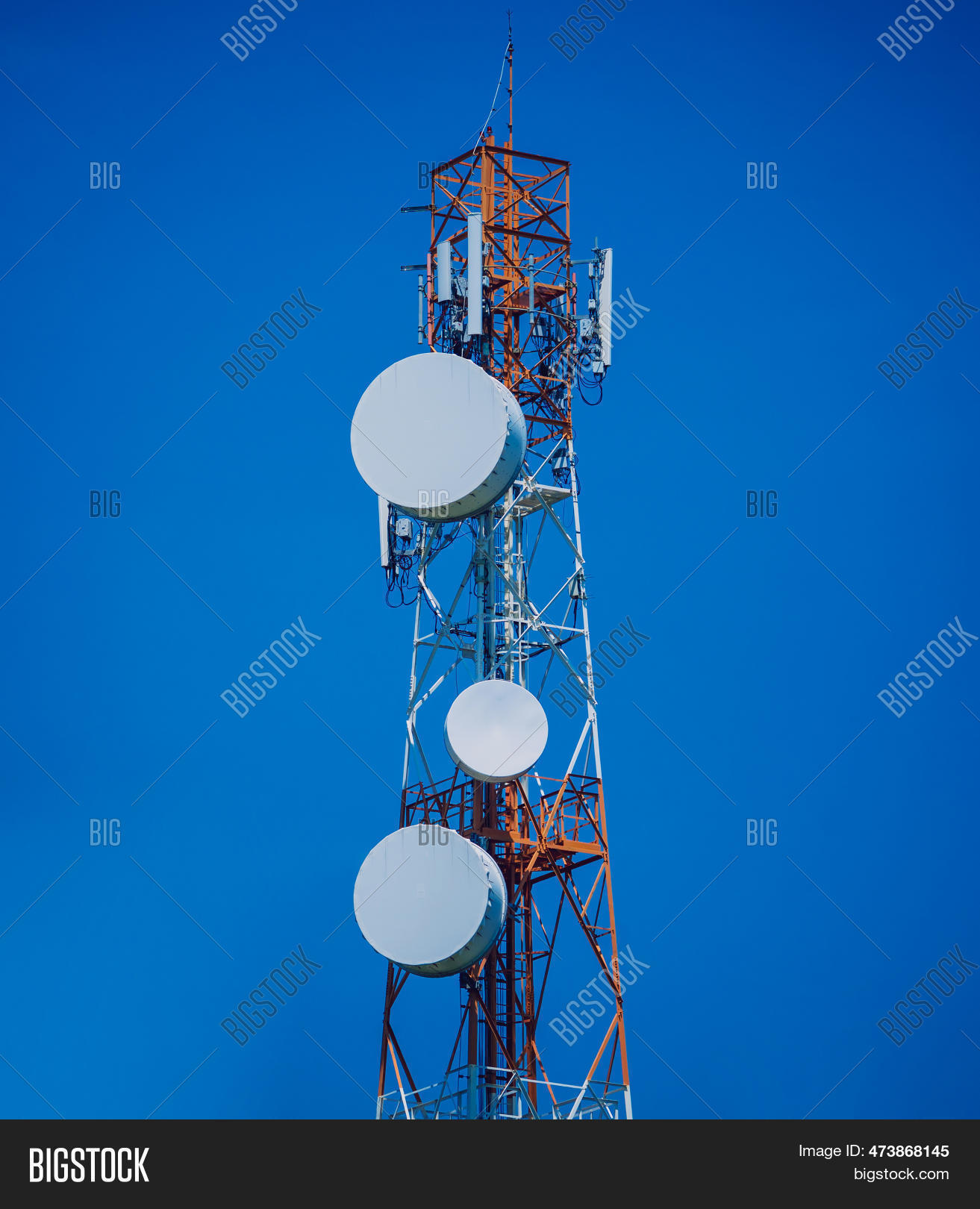 5g Cell Towers Smart Image & Photo (Free Trial) | Bigstock