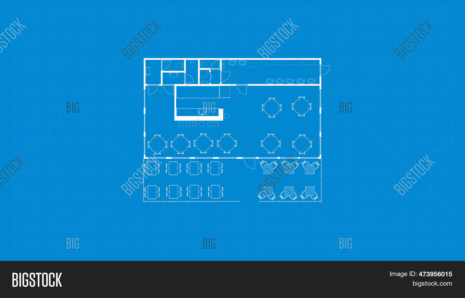 Digital Floor Plan. Image & Photo (Free Trial) | Bigstock