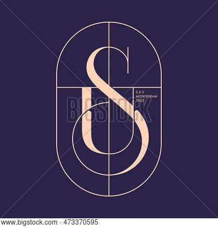 Crossed Letter S Vector & Photo (Free Trial) | Bigstock