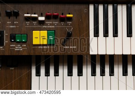Electric Organ Keys. Image & Photo (Free Trial) | Bigstock