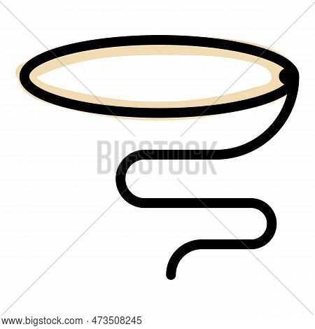 Fiber Lasso Icon. Vector & Photo (Free Trial) | Bigstock