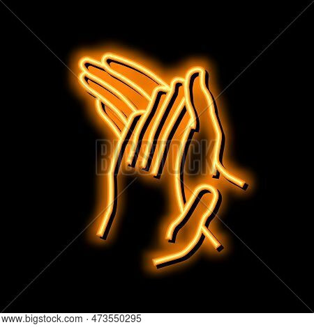 Clap Applause Neon Vector & Photo (Free Trial) | Bigstock