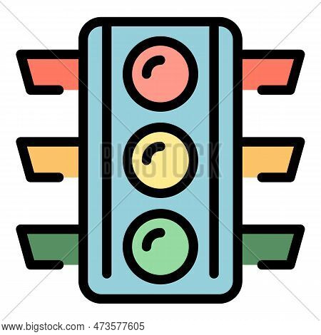 Traffic Lights Icon. Vector & Photo (Free Trial) | Bigstock