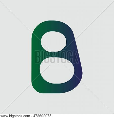 Letter B Typography Vector & Photo (Free Trial) | Bigstock