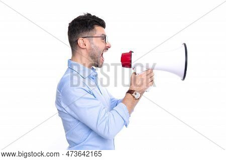 Profile Man Announcer Image & Photo (Free Trial) | Bigstock