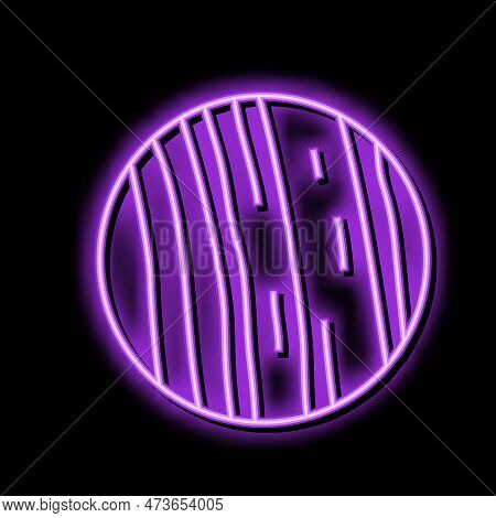 Uranus Planet Neon Vector & Photo (Free Trial) | Bigstock