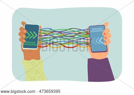 Wires Connecting Vector & Photo (Free Trial) | Bigstock