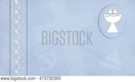 First Communion Blue Image & Photo (Free Trial) | Bigstock