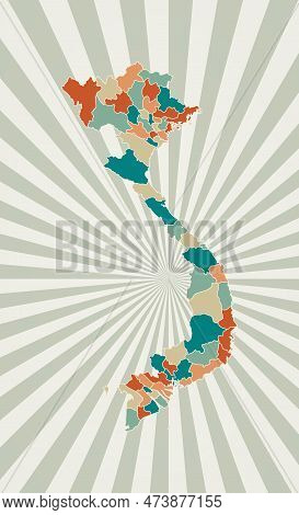 Vietnam Map. Poster Vector & Photo (Free Trial) | Bigstock